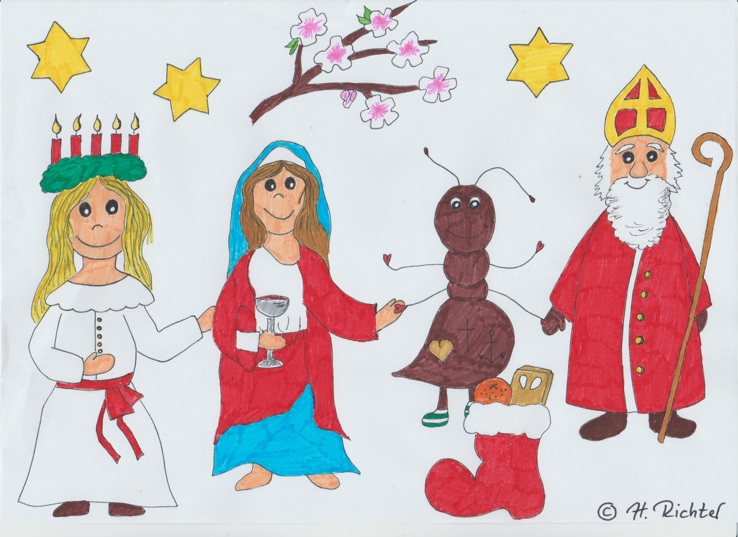 Arthur und die Heiligen im Advent - Kirchspiel Leutenberg